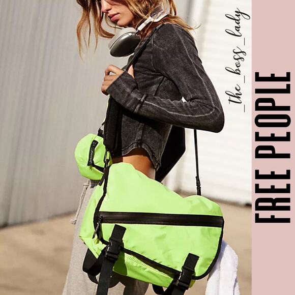 Free People | Bags | Free People Bag Messenger Bag Gym Studio Travel ...